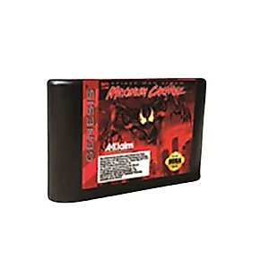 Royal Retro Spider-Men Game Venomed Maximum Carnage - USA Label Flashkit MD Card for Sega Genesis Megadrive Video Game Console (Region-Free)