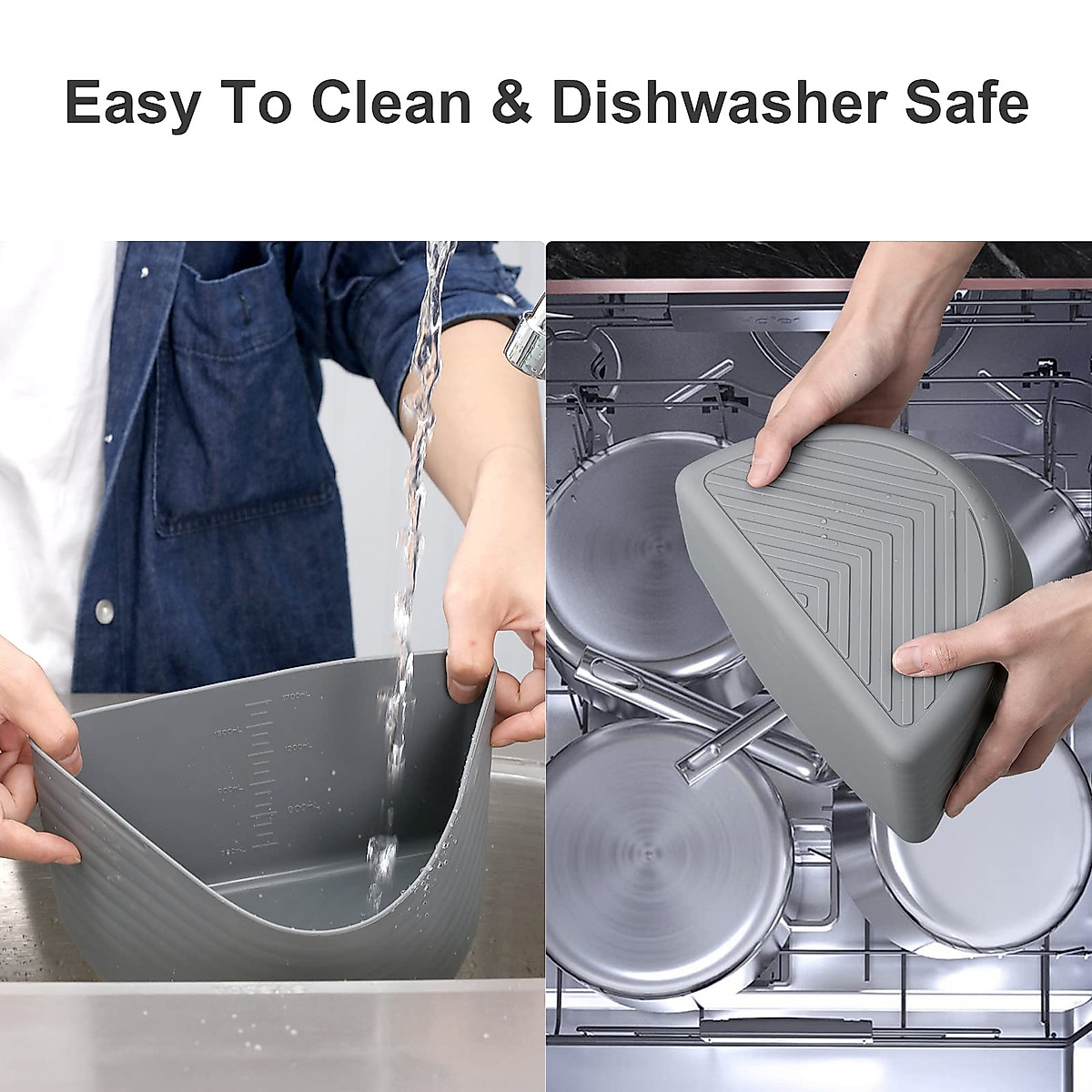 Syaws Crock Pots Liners 3Pack,Slow Cooker Divider Liner, Reusable & Leakproof Silicone Slow Cook Liner,BPA Free & Dishwasher Safe Slow Cooker Insert for 6 QT Crock-pots