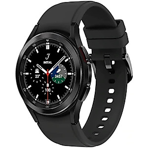 Samsung Galaxy Watch 4 Classic Smartwatch 42mm with Extra Band Included, Sleep Monitor, Black - SM-R880NZKCXAA (Renewed)