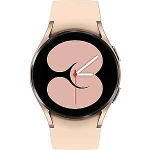 SAMSUNG Galaxy Watch 4 40mm R860 Smartwatch GPS Bluetooth WiFi (US Version) (Pink) (Renewed)