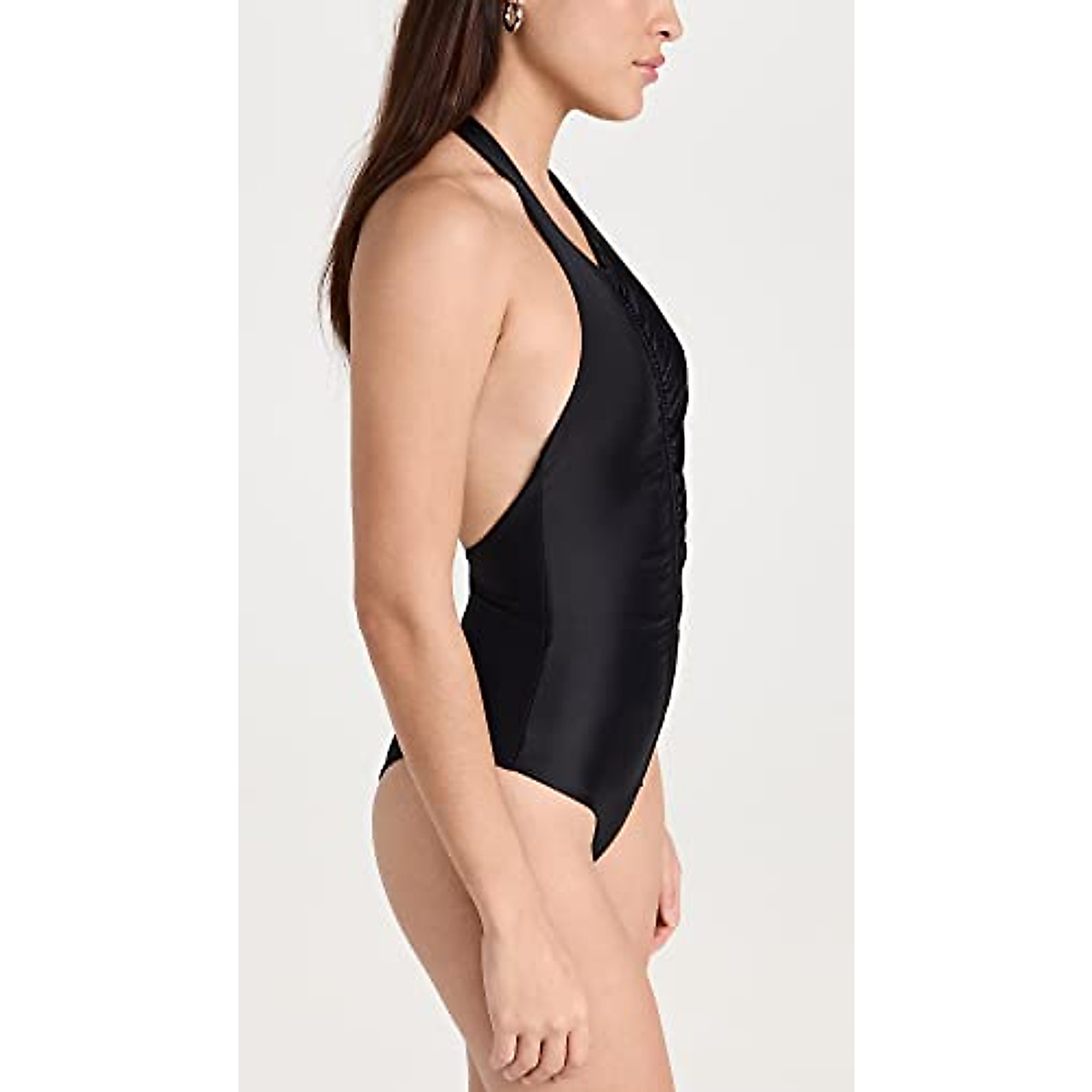 JADE Swim Women's Kenna One Piece, Black, XS