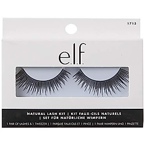 e.l.f, Natural Lash Kit, Lightweight, Reuseable, Achieves Natural, Full-Looking Lashes, Includes 2 Pieces and Contour Tray