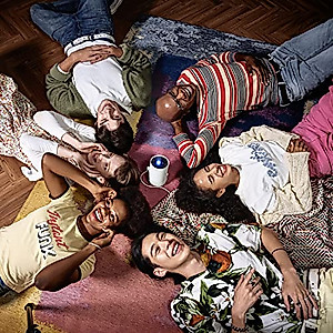 Samsung The Freestyle Projector, Up to 100" Screen, Smart TV, 360 Degree Sound (SP-LSP3BLAXZA) Bundle with The Freestyle Projector Carrying Case (Green), 2YR CPS Protection Pack and HDMI Cable