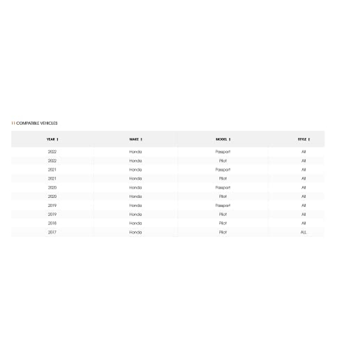 CURT 56291 Vehicle-Side Custom 4-Pin Trailer Wiring Harness, Fits Select Honda Pilot, Passport , Black