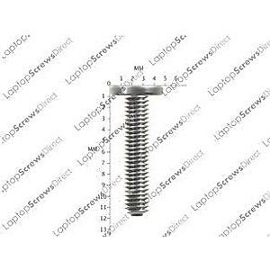 RapidSparesLtd Pack of 100 M2X11 New Sliver Wafer Head Laptop Machine Screw Philips Head