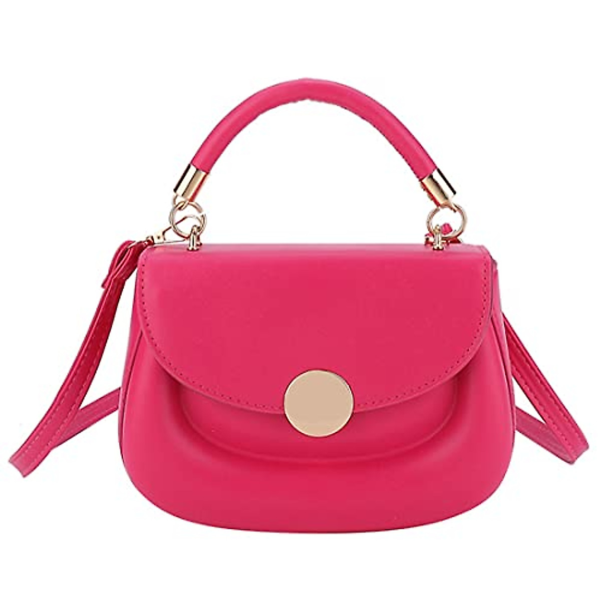 SHUIANGRAN Top Handle Satchel Purses for Women Shoulder Bag Purse Crossbody Bags Women's diagonal bag Hot pink