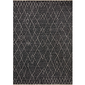 Loloi II Vance Collection VAN-11 Charcoal/Ivory 2'-3" x 3'-10" Accent Rug