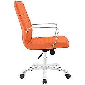 Modway MO-EEI-1534-ORA Finesse Mid Back Office Chair, Orange