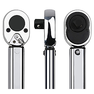 YIYITOOLS 1/2" Drive Click Torque Wrench (10-150ft.-lb/28-210Nm range) (RM-1-001)