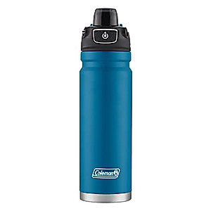Coleman Burst™ 40 oz. Stainless Steel Autopop Water Bottle, Deep Ocean