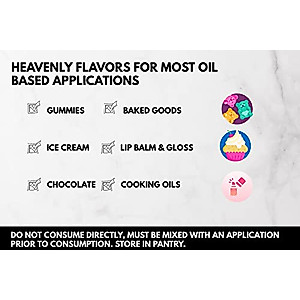 Tangerine Flavor Concentrate for Food & Cosmetics – 2 Oz. Multipurpose Tangerine Flavoring Oil for Lip Gloss, Pastries, & Candies in Glass Bottle – Confection & Candy Flavoring Oils by Dolce Foglia