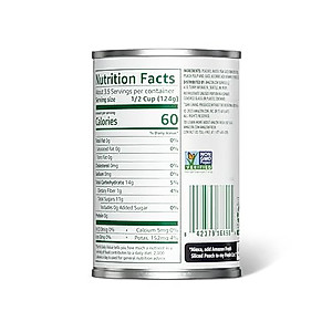 Amazon Fresh, Yellow Cling Sliced Peaches in Fruit Juice, 15 Oz (Previously Happy Belly, Packaging May Vary)