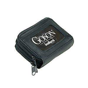 Goson Womens Leather Mini Wallet Credit Cards Cash Coin Holder