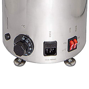 ALDKitchen Chocolate Fountain | Stainless Steel Chocolate Fondue Fountain with | Manual Control | 110V (7 Tiers)