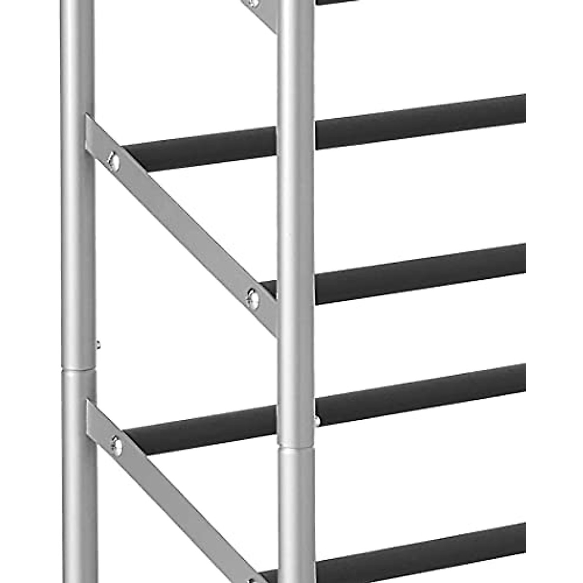Whitmor 8 Tier Shoe Tower - 40 Pair - With Non-Slip Racks