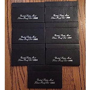 1955 S Lot of Proof Sets Set from 1955-2018 in Clad and Silver from 1992-2018 Collection US Mint Proof