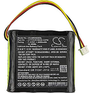 XPS Replacement Battery for Braven 850, BRV-HD Part NO AE18650CM1-22-2P2S, J177/ICR18650-22PM