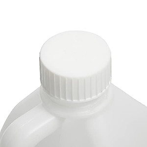 Built Industrial 2 Pack Refillable Plastic Gallon Jugs with Lids and Funnel, 4.9 x 5.3 Funnel