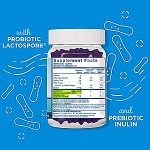 Mommy's Bliss Kids Probiotic + Prebiotic Gummies, Supports Immunity & Digestion for Kids 2 Years+, Less Sugar, Yummy Berry Flavor, 45 Count (Pack of 3)