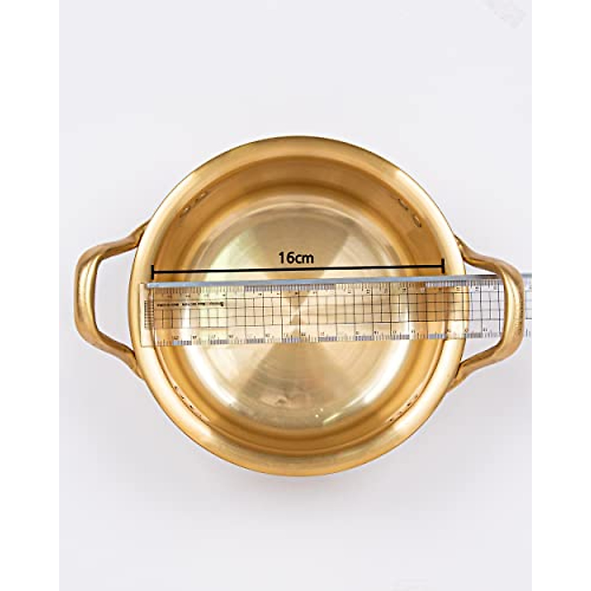 COELO Korea Noodle Pot Hot Shin Ramyun Aluminum Pot 6.3"(16cm) Traditional HOT POT Ramen Soup Stew