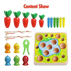 Skrtuan Wooden Toys Carrot Harvest