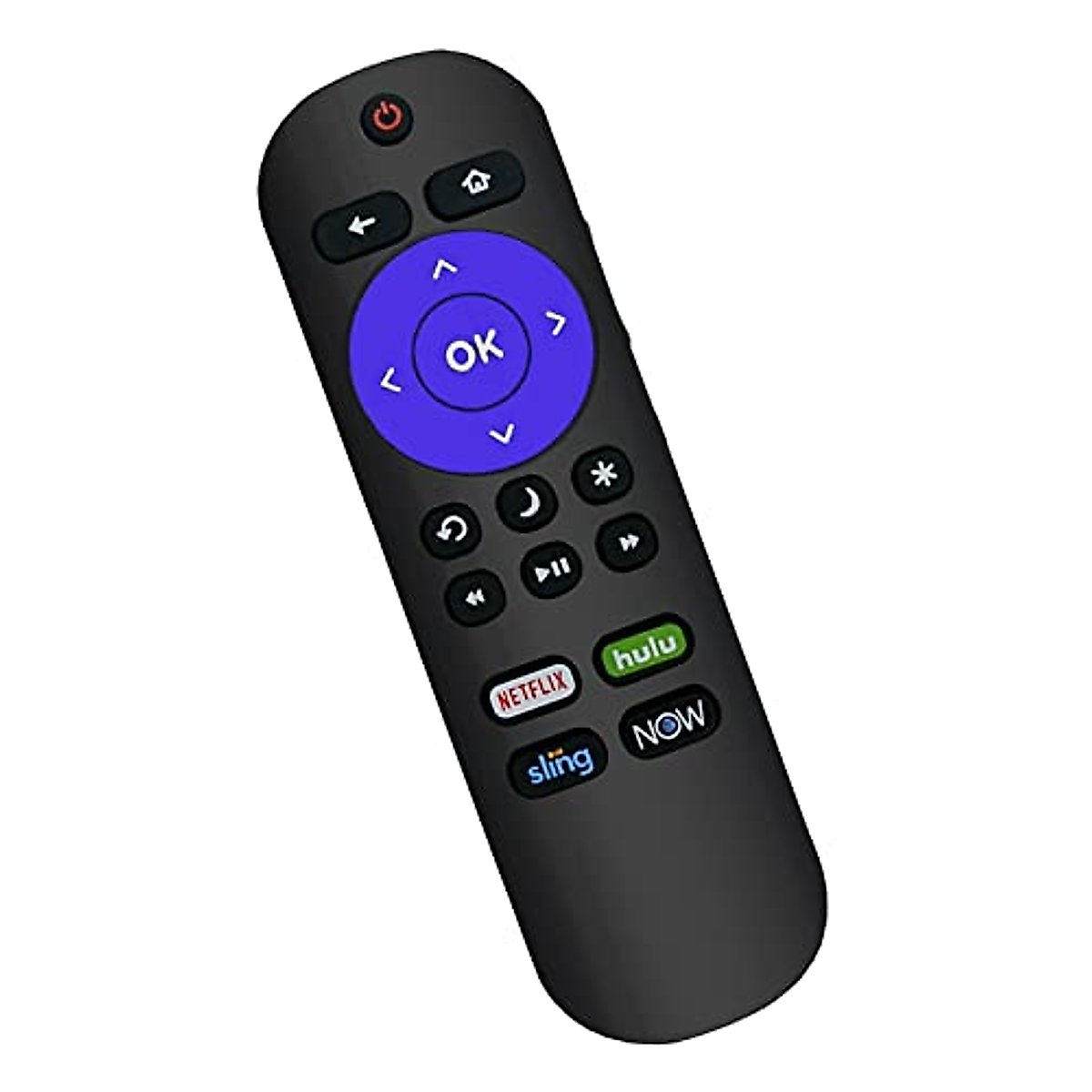 Universal Remote Control Compatible with All Hisense-Roku TV & Sharp-Roku TV Remote, No Setup Required
