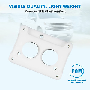 NICECNC TBI Intake Manifold Adapter for 1.75 TBI Throttle Body to Holley 4412 2300 Compatible with Chevrolet Fits 2 Barrel Manifold 500 350 CFM For Holleys and Early Autolite Carbs