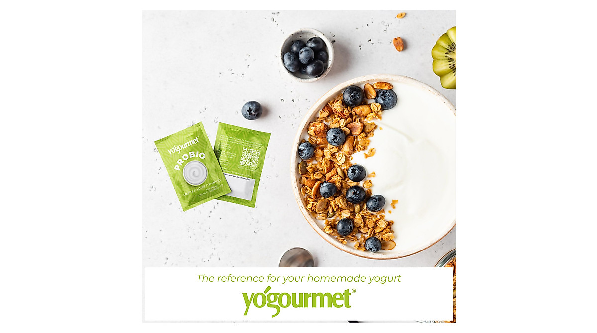 Yogourmet Yogurt Starter - Make Creamy Probiotic Yogurt