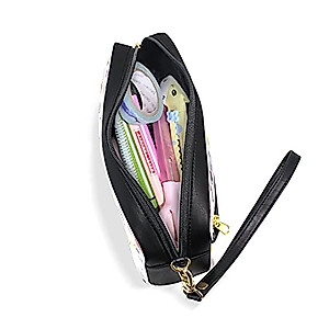 Custom Girl Pencil Case Personalized Your Name Text Cute Rainbow Koala Unique Pencil Bag Customized Pencil Pouch for School Students