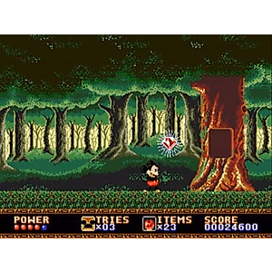 Castle of Illusion Starring Mickey Mouse (Sega Genesis) – Reproduction Video Game Cartridge