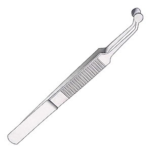 YWMJZEU Meibomian Gland Expressor Forceps Massage Eyelid Gentle Paddle 4.33 Inch