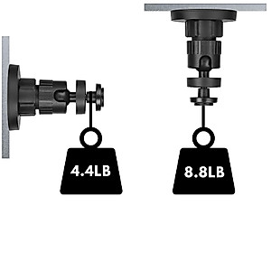 iTODOS 2 Pack Magnetic Wall Mount Bracket Compatible with Blink Outdoor 4 (4th Gen),Blink Outdoor (3rd Gen) XT3,Blink XT/XT2,Blink Mini,Securely Attached to Steel or Any Flat Surfaces Without Tools