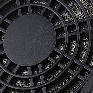 VNDEFUL 5PCS 85mm Computer Dustproof Fan Protector Dust Filter Cover Grill