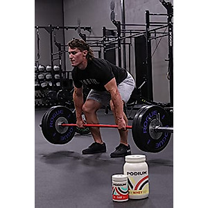 Podium Nutrition, Whey Protein Powder, Coffee Ice Cream, 27 Servings, 25g of Whey Protein Per Serving, Gluten Free, Soy Free