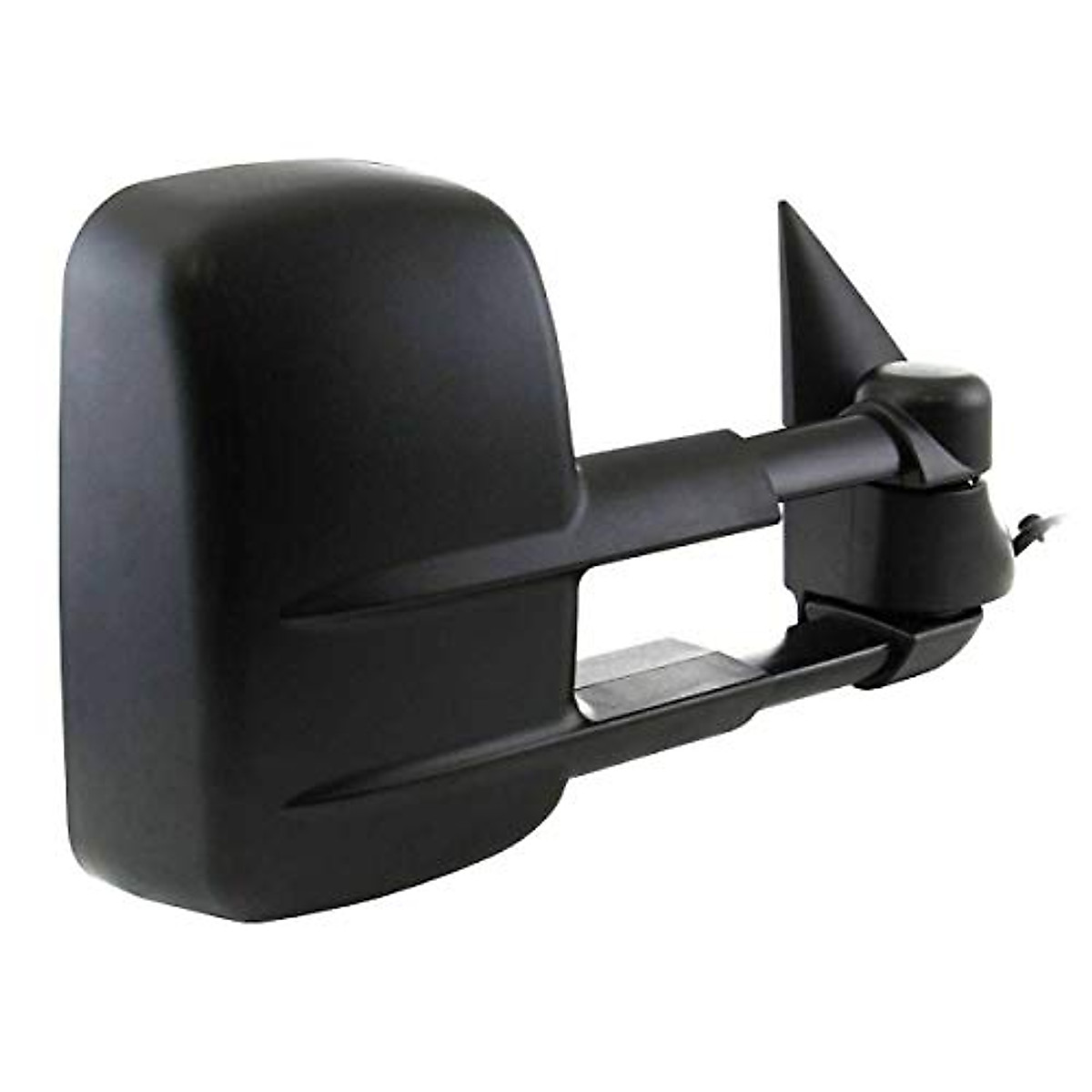 AutoShack KAPGM1321355 Passenger Towing Mirror Power Black Textured Heated Manual Folding Replacement for 2007 Chevrolet Silverado 1500 Classic Silverado 2500 HD Classic 2007 GMC Sierra 1500 Classic