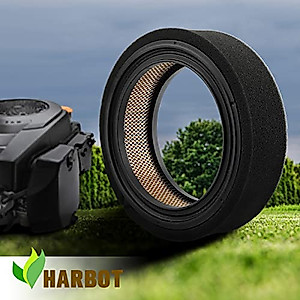 Harbot (Pack of 2) 25 883 03-S1 235116-S Air Filter with 237421-S Pre-filter for Kohler K241 K301 K482 K141 K181 M8 M10 M12 Engine Lawn Mover