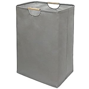 QKELIM Large Laundry Hamper Tall Storage Basket Organization Bin box for Toys Clothes in Laundry Room Bedroom Bathroom College Dorm for Adults Kids