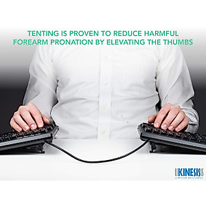 KINESIS VIP3 Pro Premium - Tenting with Palm Supports for Freestyle Pro (AC925)