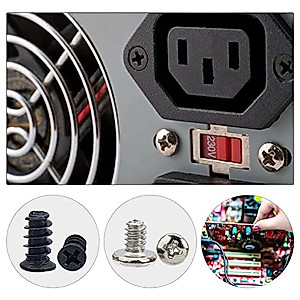 SOLUSTRE 2 Sets Computer Screw Screws for Assembling Computer Screws Kit Computer Case Screw standoffs Screws Computer Installation Kit Tablet car Holder Fan Stand Accessories Shell Steel