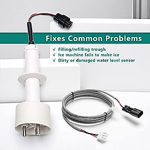 000016053 Ice Water Level Sensor Probe Kit Harness Replacement for Manitowoc Ice Machines Parts