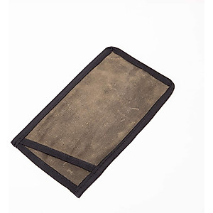 Meat Cleaver Knife Sheath,Butcher Chef Knife Edge Guard,Durable Wide Knives Blade Edge Protectors,Waxed Canvas Chef Knife Case, Heavy Duty Chef Knife Cover-Knives Not Included