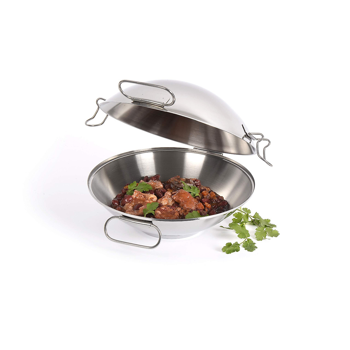 Artame ART32802 Cataplana Stainless Steel Silver 24 x 24 x 14.5 cm