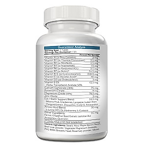 Nutrition Strength Eye Care for Dogs Daily Vision Supplement with Lutein, Zeaxanthin, Astaxanthin, CoQ10, Bilberry Antioxidants, Vitamin C, Vitamin E Support for Dog Eye Problems, 120 Chewable Tablets