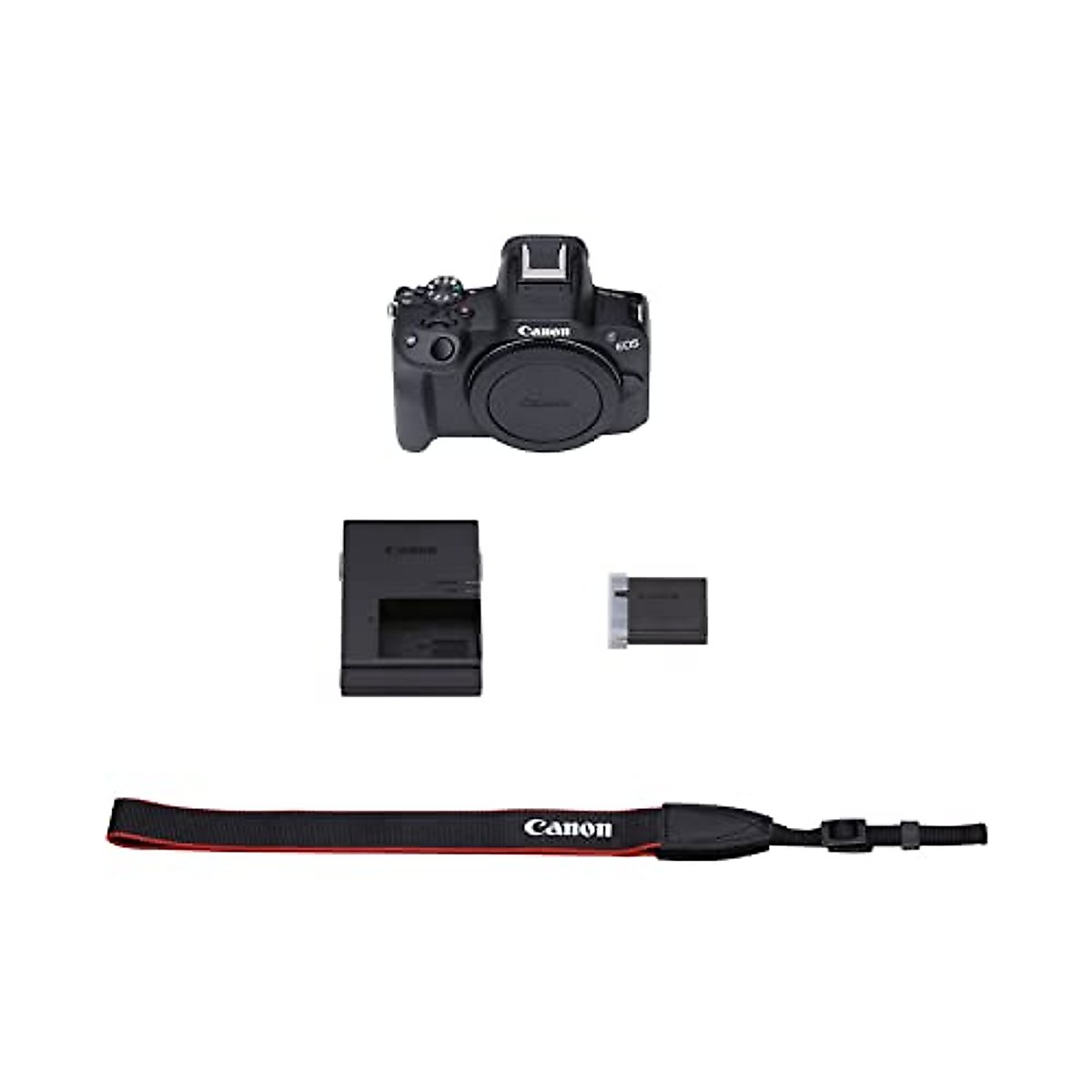 Canon EOS R50 Mirrorless Vlogging Camera (Body Only/Black), RF Mount, 24.2 MP, 4K Video, DIGIC X Image Processor, Subject Detection & Tracking, Compact, Smartphone Connection, Content Creator