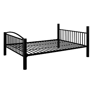 Powell Heavy Metal Bunk Bed, Full-Over-Full, Black