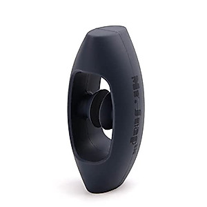 Mr. Snap | 2-in-1 Sensory Fidget Toy for Stress Anxiety ADHD Relief | Patented Flipping Suction Cup Snapper | Enhances Grip & Focus | for Kids & Adults (Dark Gray)