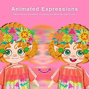 PINXIES Fairy Treehouse | Build-Your-Own Magical Forest Play Set, Kids 3D Puzzle Toy - STEM Girl Toys Ages 6-7 and Up