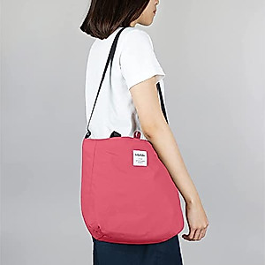 Hellolulu JOLIE Double Sided 2 Way Shoulder Tote Bag, Sweet Rouge/Ruby Red