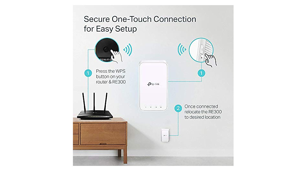 TP-Link AC1200 WiFi Range Extender - Fast & Reliable
