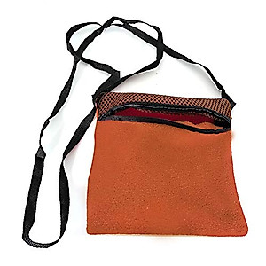Heave Hamster Carrier Bag,Guinea Pig Hamster Carrier Pouch Bag,Breathable Outgoing Travel Bag for Small Animals Sugar Glider Hedgehog Hamster Rat Squirrel Coffee